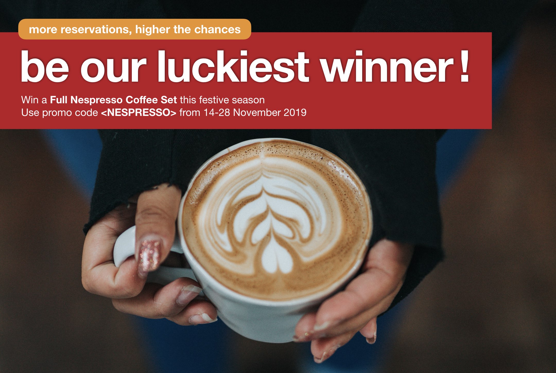 RAFFLE CONTEST: Stand to win Full Nespresso Coffee Machine Set ...